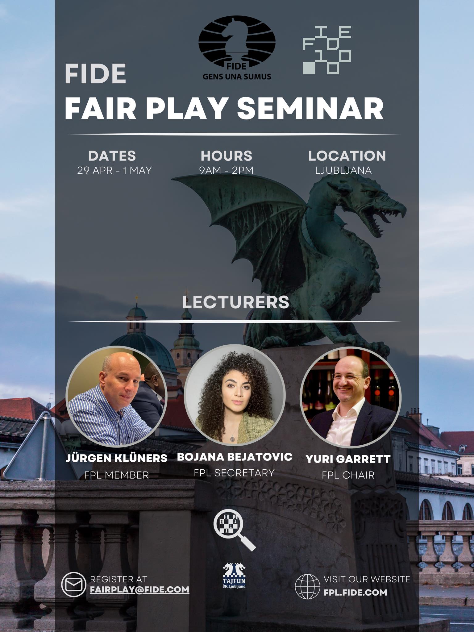 FIDE Fair Play Seminar - Ljubljana Chess Festival